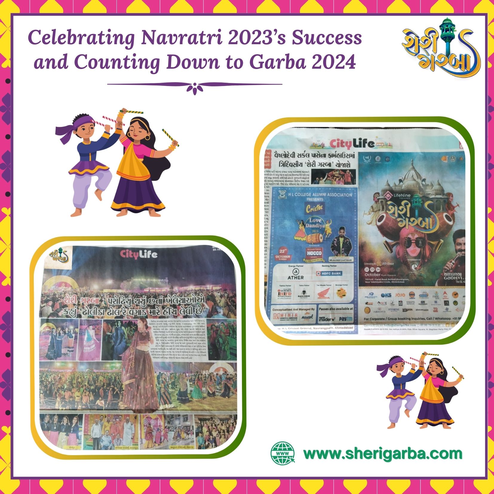 Navratri 2023’s Success Inspires Us to Prepare for Garba 2024!